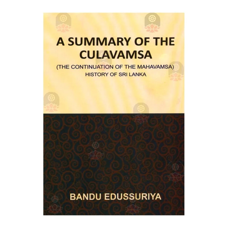 A Summary Of The Culavamsa | Buy Online | BuddhistCC Online BookShop