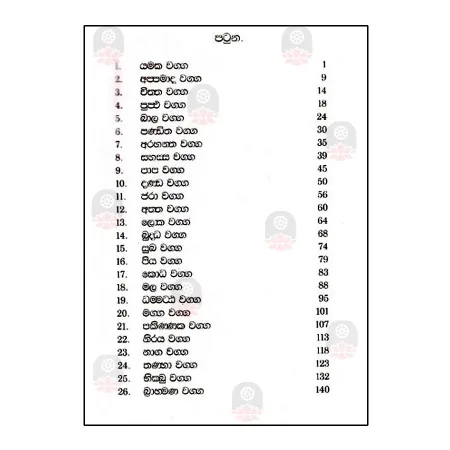 Sinhala Artha Sahitha Dhammapadaya | Buy Online | BuddhistCC Online ...