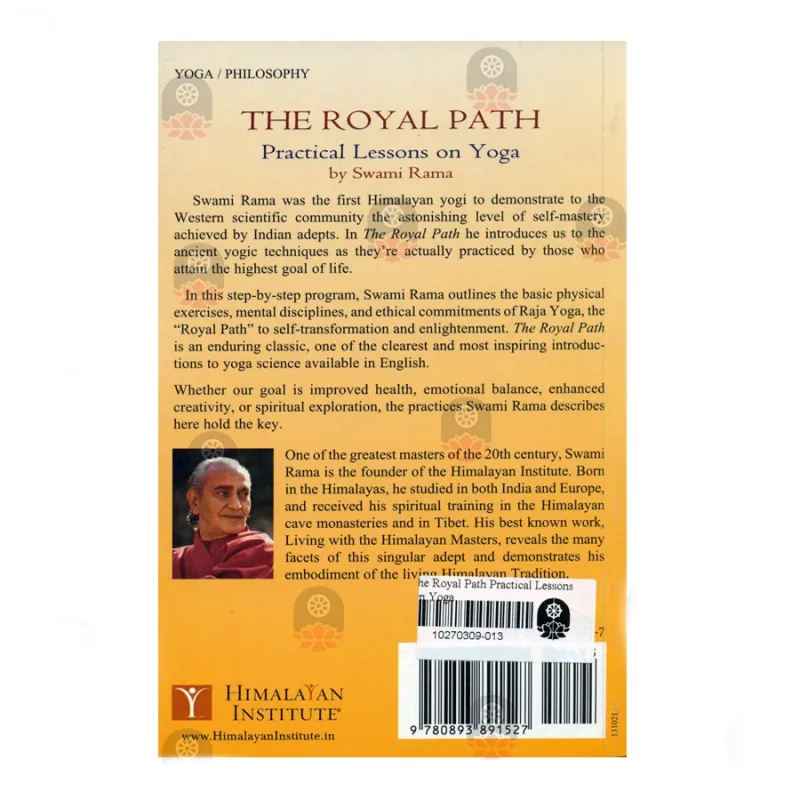 The Royal Path Practical Lessons On Yoga | Buy Online | BuddhistCC Online BookShop