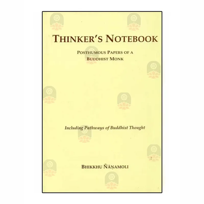 THINKER`S NOTEBOOK | Buy Online | BuddhistCC Online BookShop