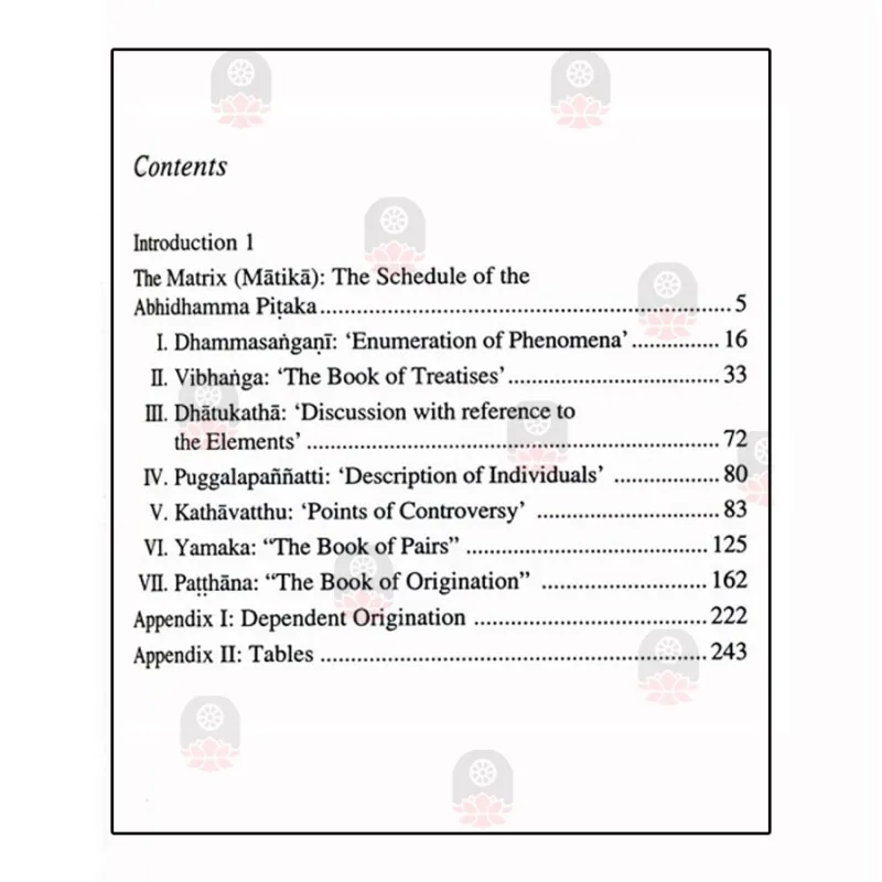 Guide Through The Abhidhamma Pitaka | Buy Online | BuddhistCC Online ...