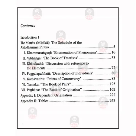 Guide Through The Abhidhamma Pitaka | Buy Online | BuddhistCC Online ...