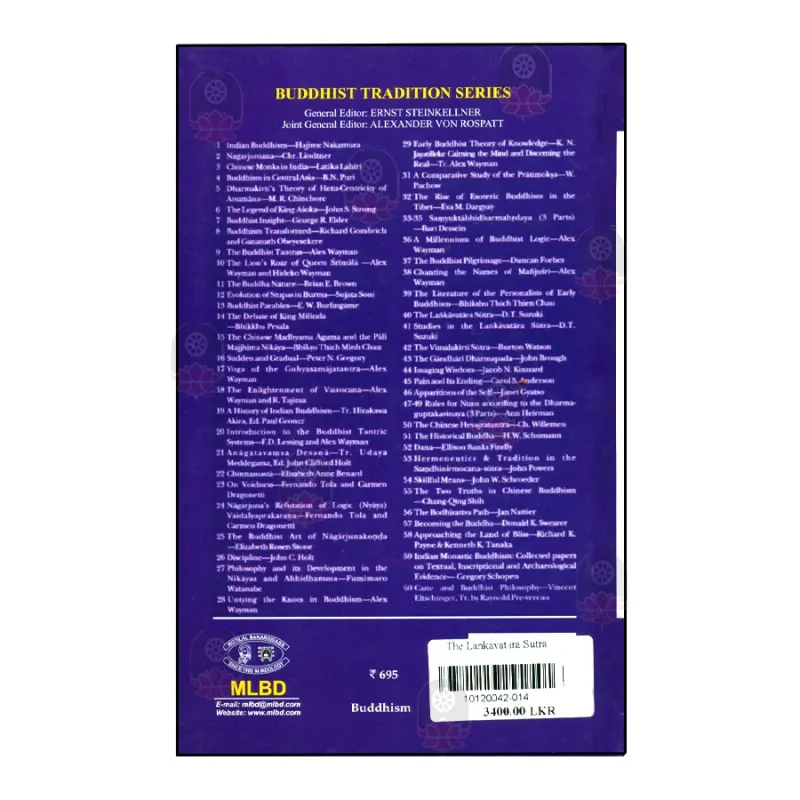 The Lankavatara Sutra | Buy Online | BuddhistCC Online BookShop