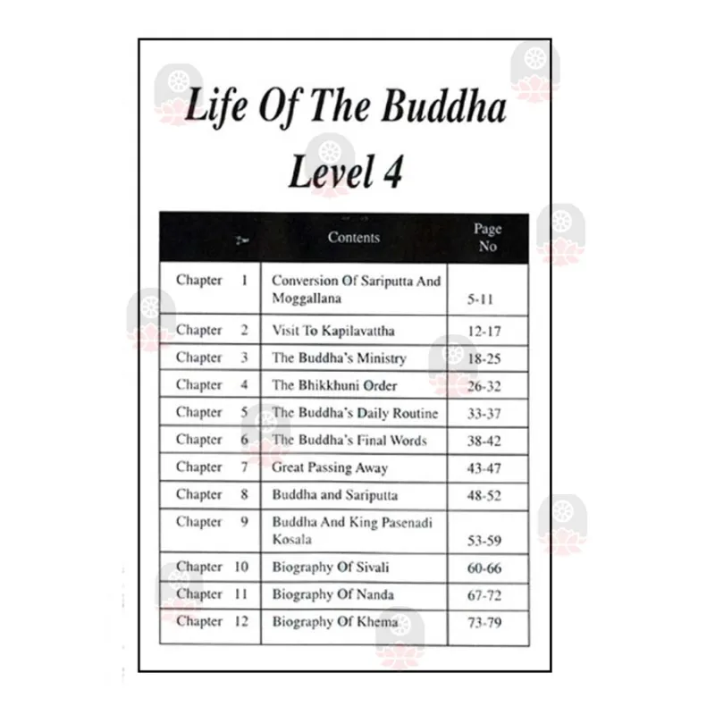 The Buddhist Series Life Of The Buddha( Level 4) | Buy Online ...