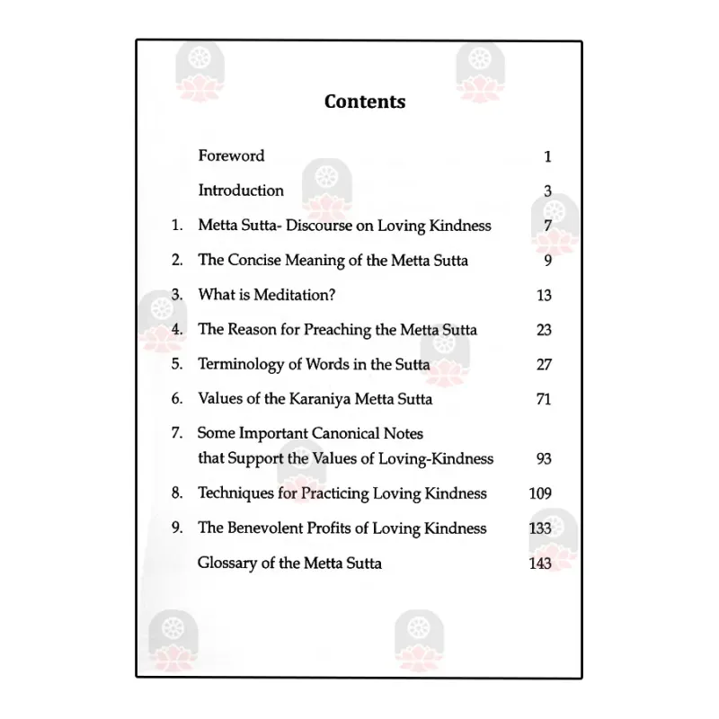 Social Values In The Metta Sutta | Buy Online | BuddhistCC Online BookShop