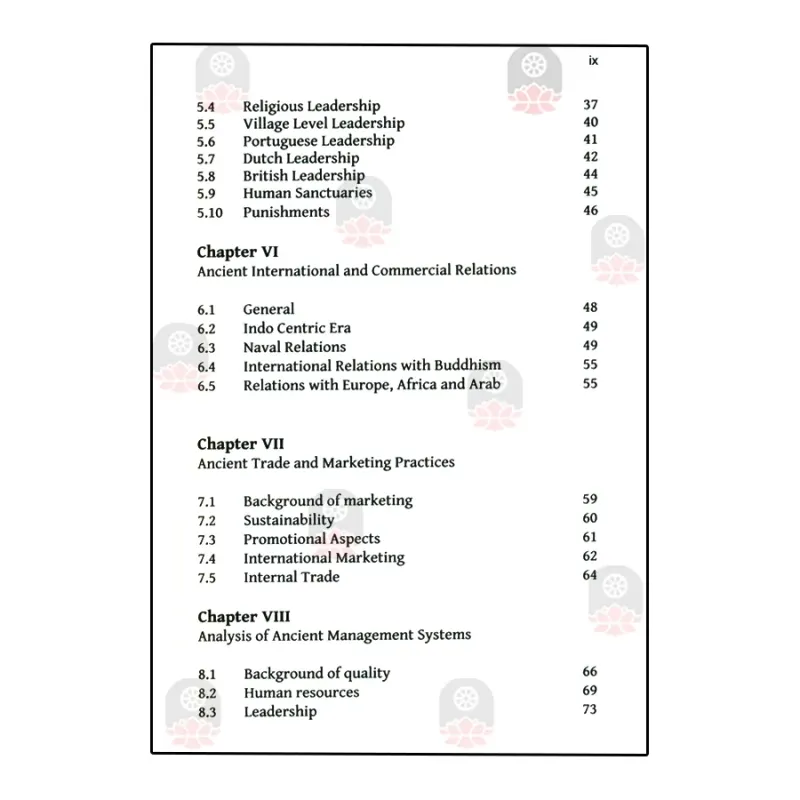 Ancient Sri Lankan Management Concepts | Buy Online | BuddhistCC Online ...